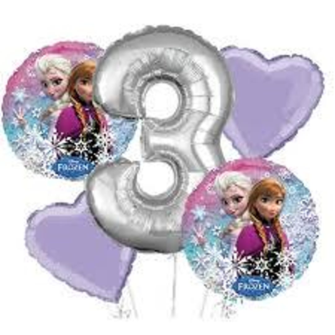 Frozen Balloon Bouquet - Etsy