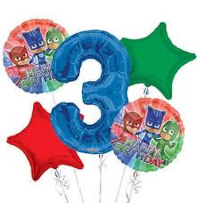 PJ Mask Balloon Bouquet - Etsy