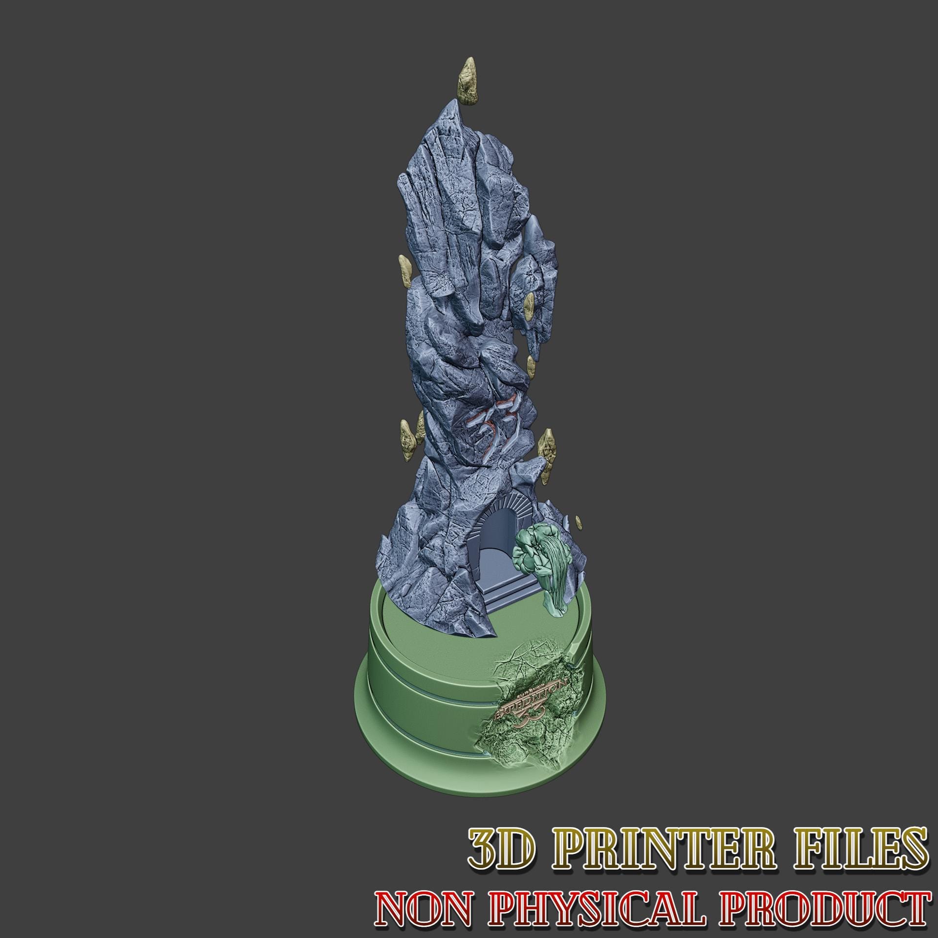 Paintress Monolith Inspired by Clair Obscur: Expedition 33 3D Printer ...
