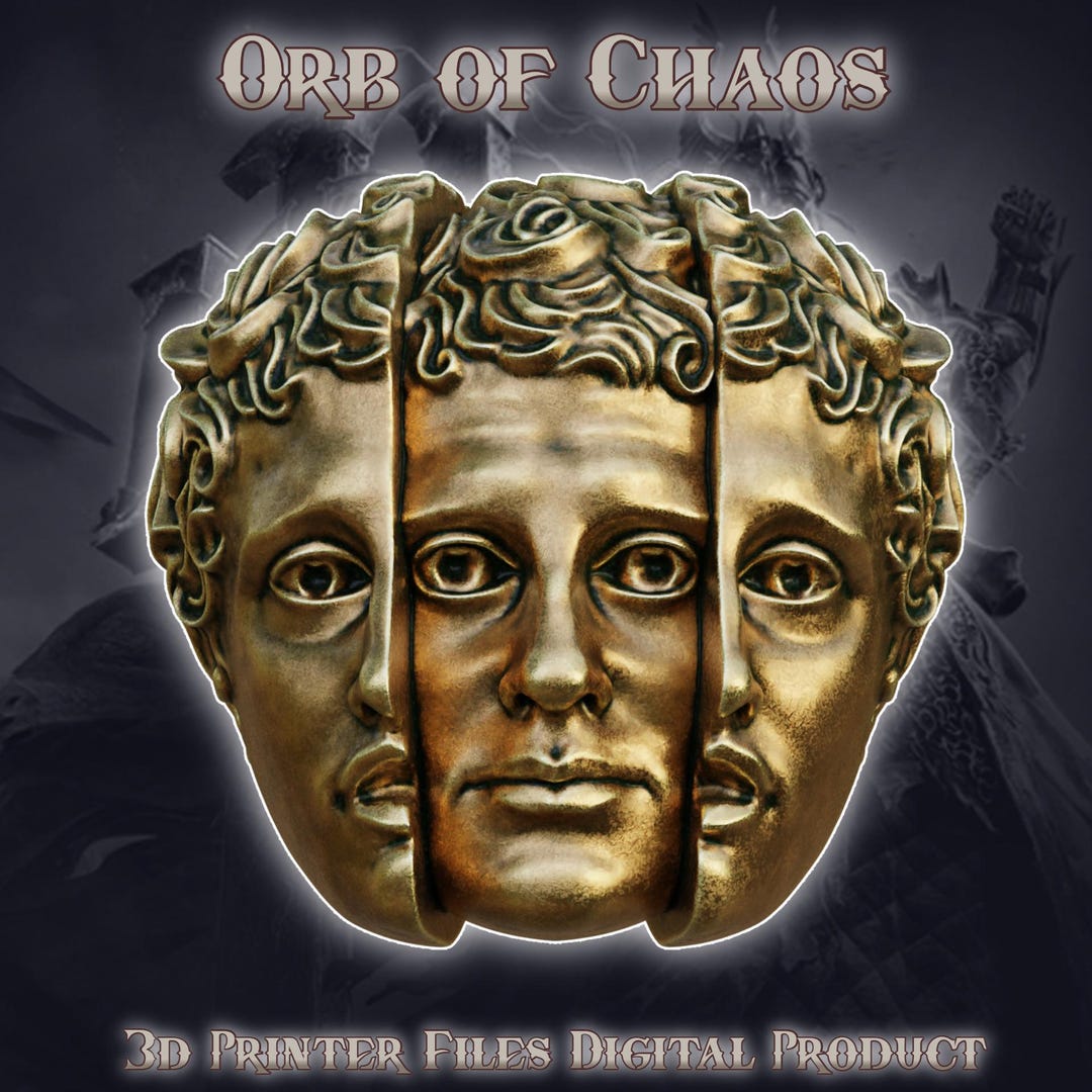 Chaos Orb Path of Exile 2 3D Printer Files Digital Product - Etsy