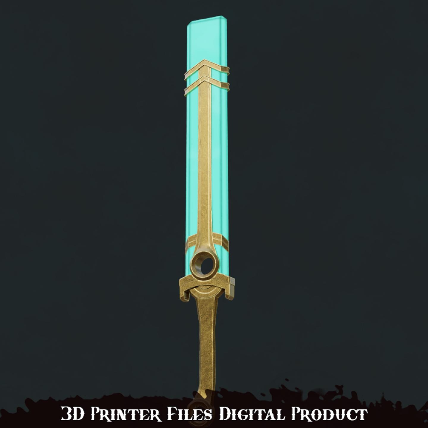 Ekko Sword Arcane 3D Printer Files Digital Product - Etsy