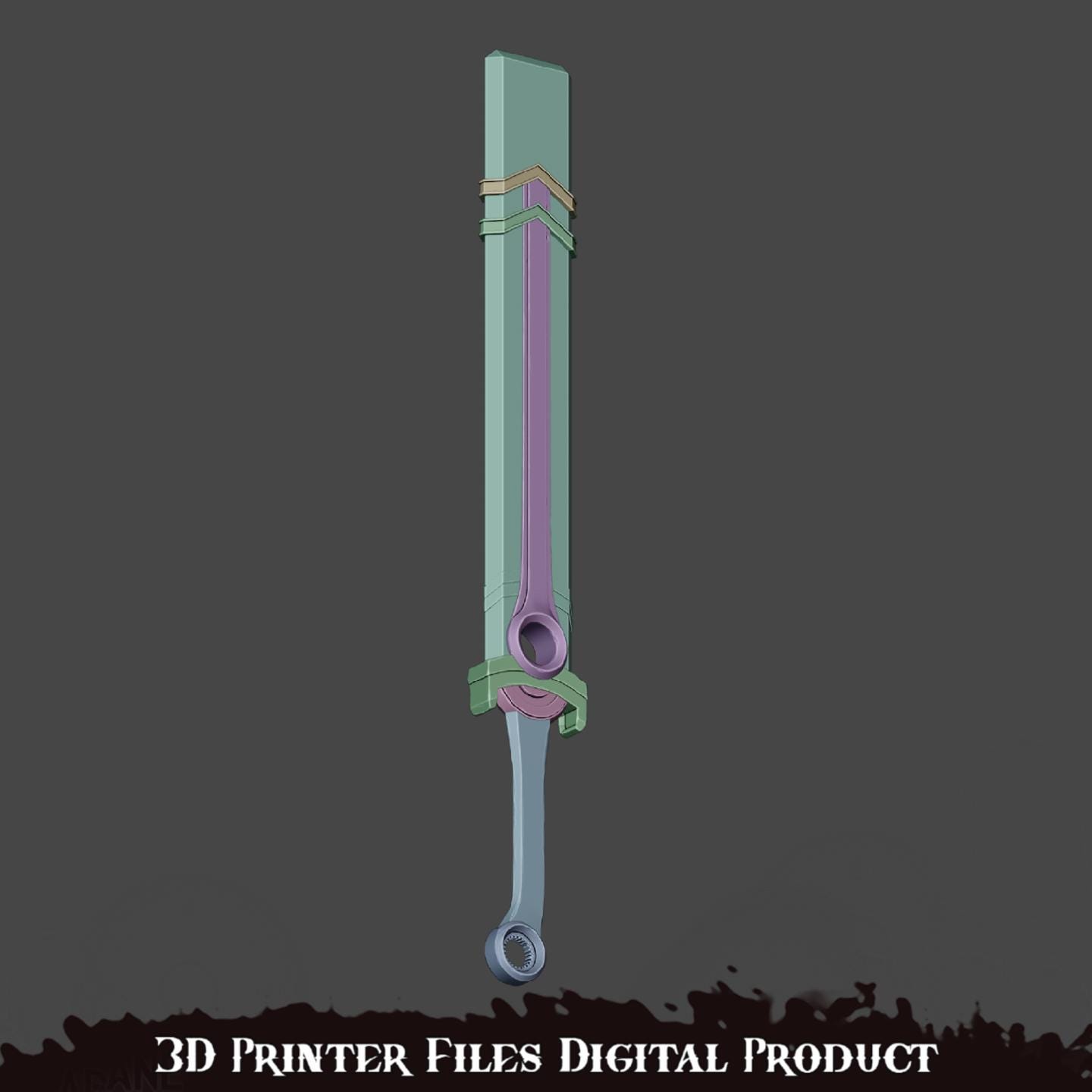 Ekko Sword Arcane 3D Printer Files Digital Product - Etsy