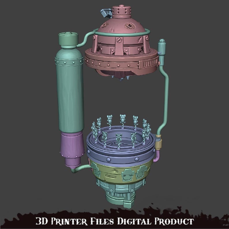 Ekko Z Drive Timebomb Arcane 3D Printer Files Digital Product - Etsy