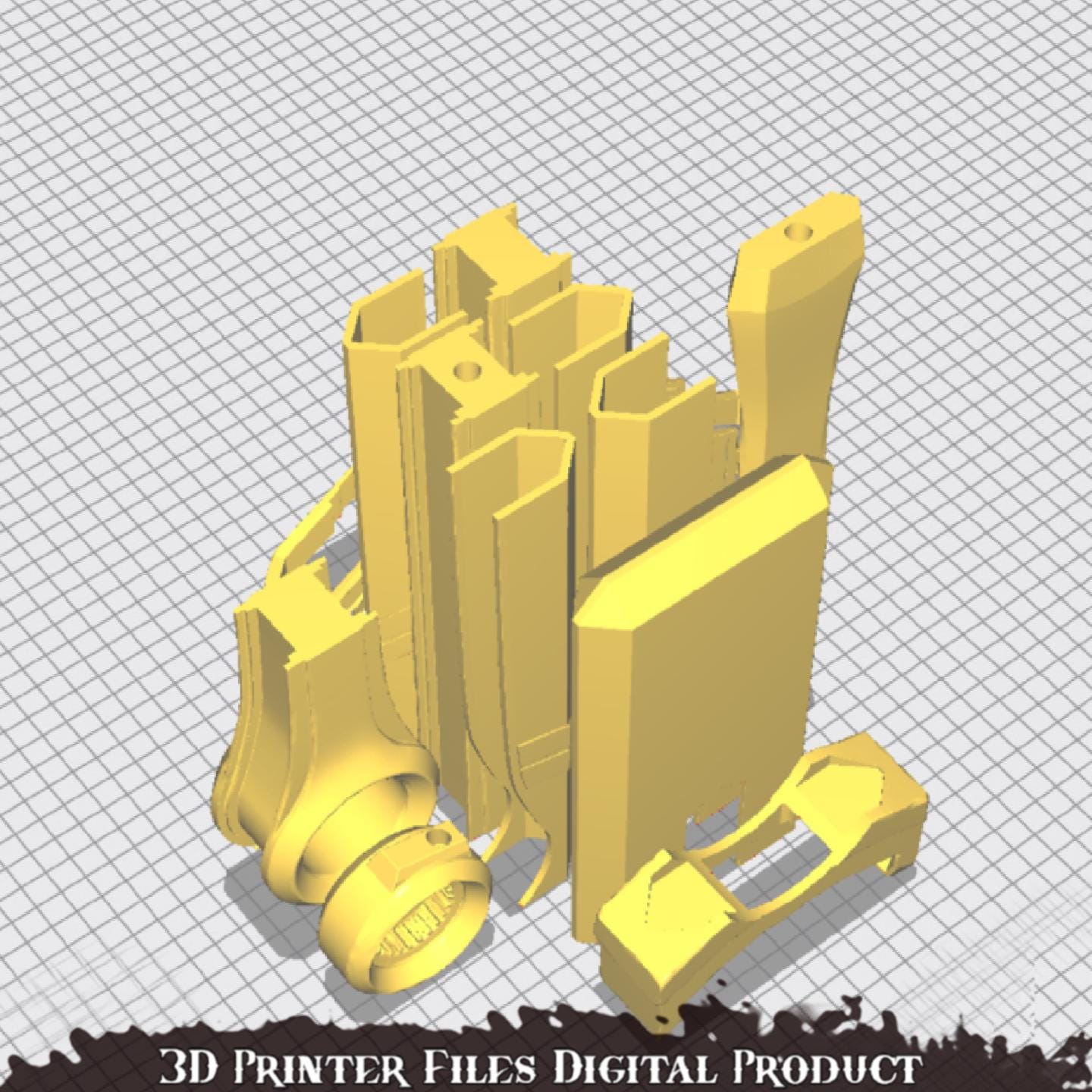 Ekko Sword Arcane 3D Printer Files Digital Product - Etsy