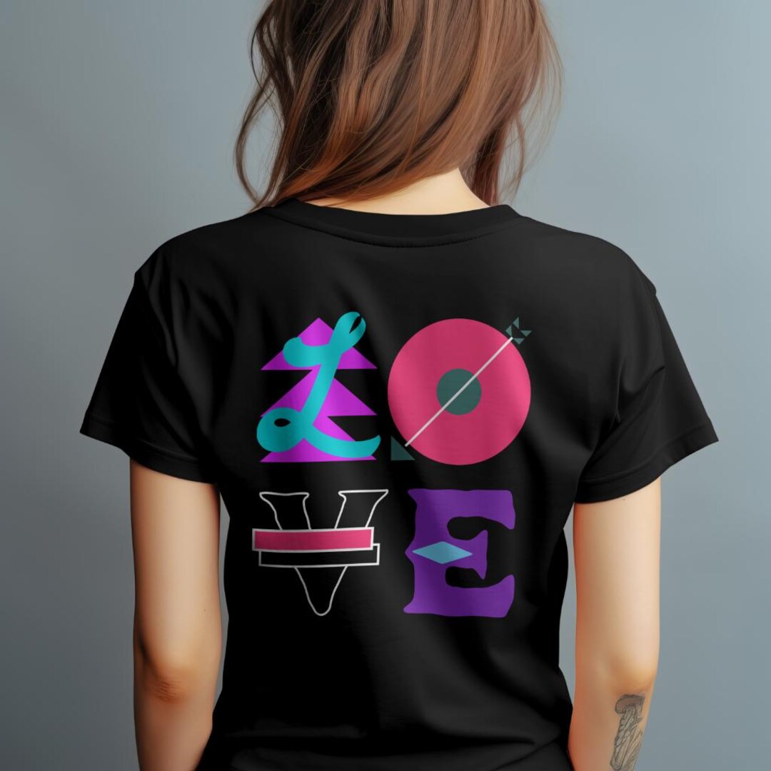 Infinity Symbol T-shirt Modern Design With Love Print Gift for Men and ...