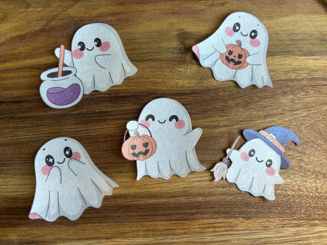 Cutie Ghosts Edible Wafer Paper for Sourdough Baking - Etsy