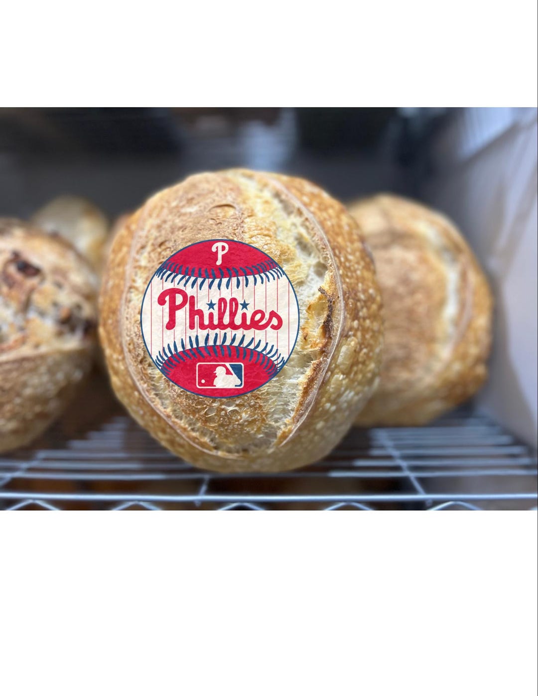 Phillies Baseball Edible Wafer Paper Image - Etsy