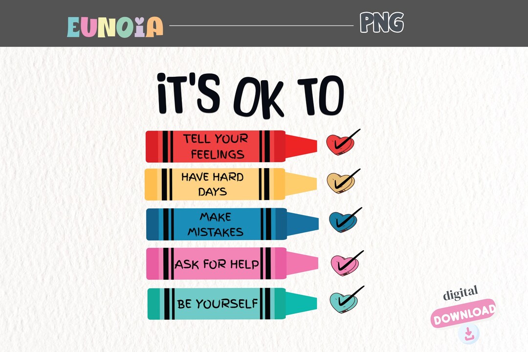 Inspirational Crayon Quote PNG: Classroom Wall Art (digital Download ...