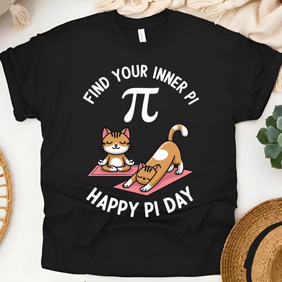 Pi Day Shirt | Funny Gift for Math Teacher | Cute Pi Day Shirt Yoga ...