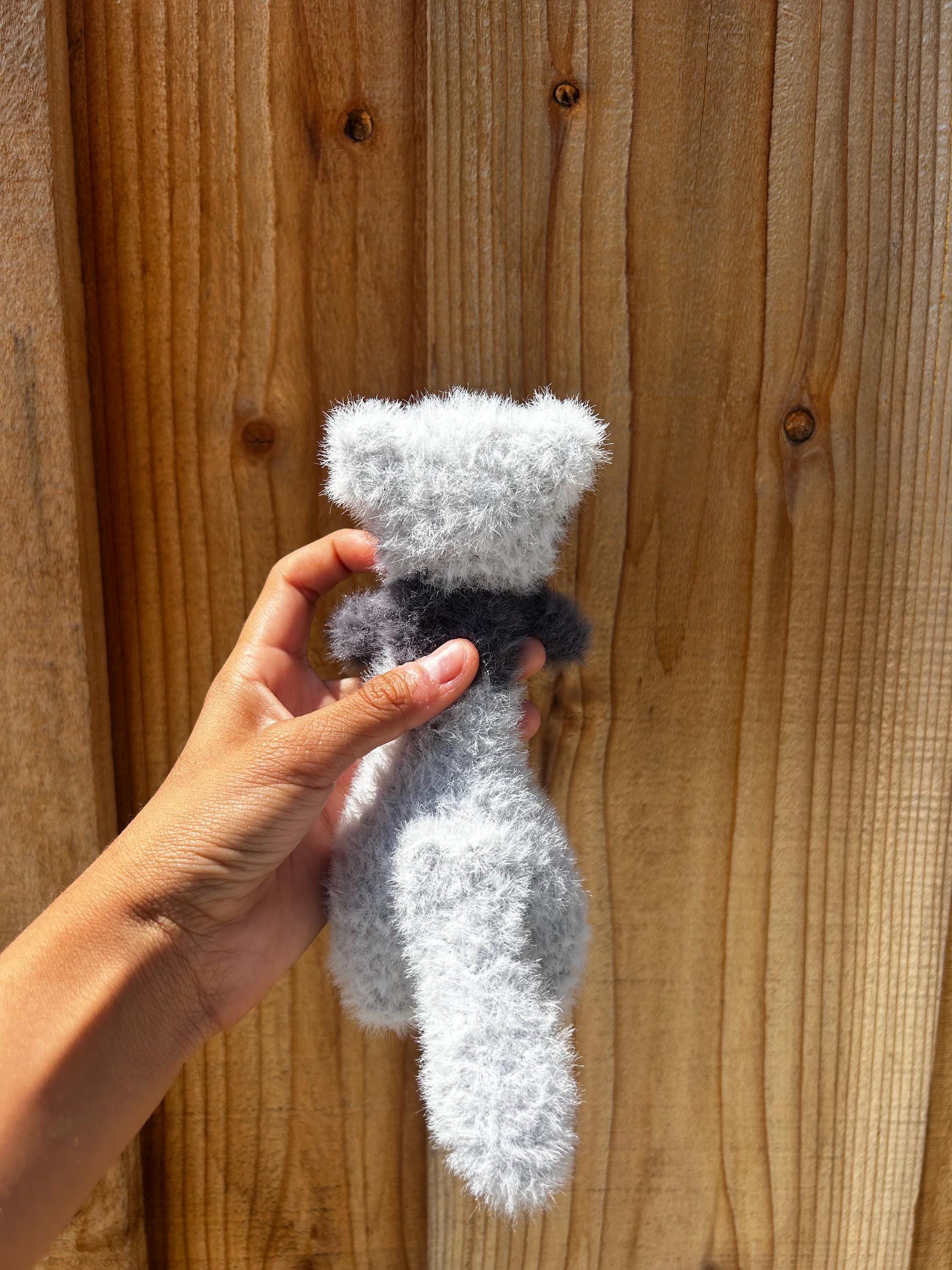 Crochet Ferret (black and Gray) - Etsy