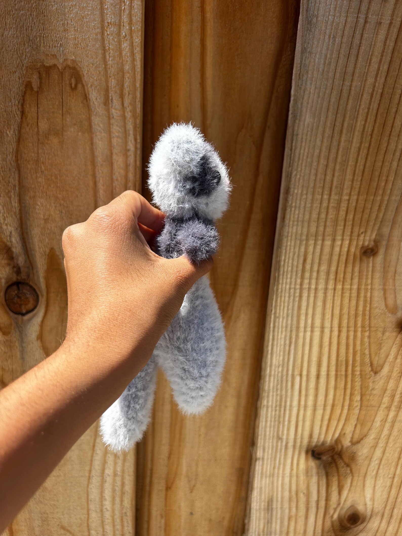 Crochet Ferret (black and Gray) - Etsy