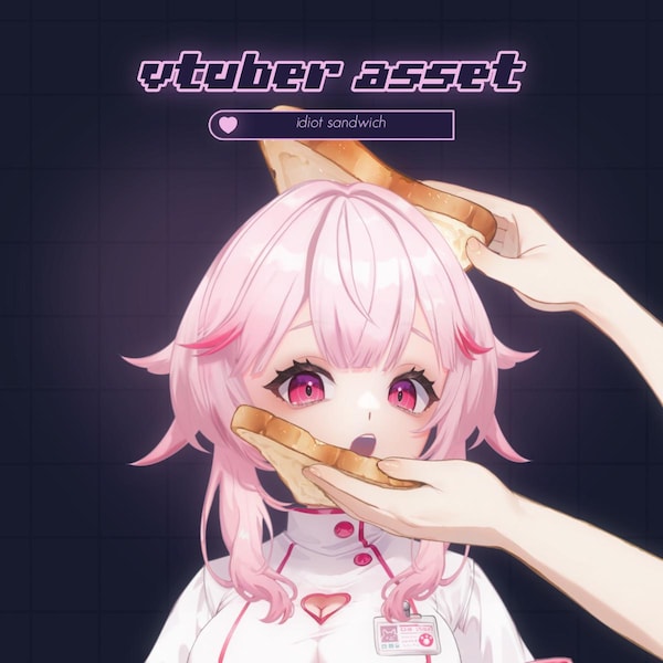 Vtuber Kitsune Mask Asset. Japanese Fox Mask for Streaming - Etsy Canada