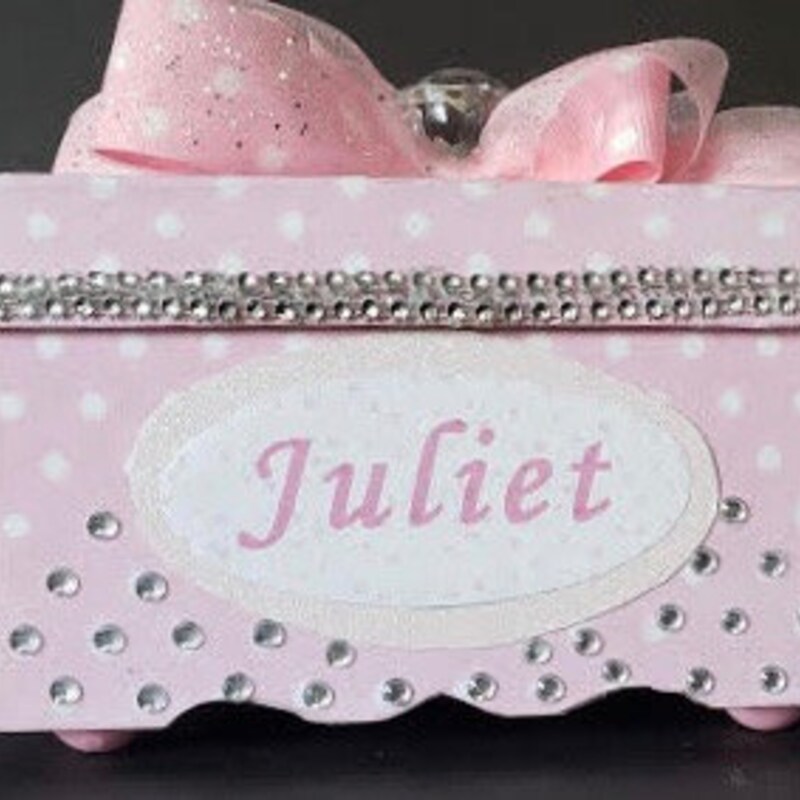 Pink Jewellery Box - Etsy