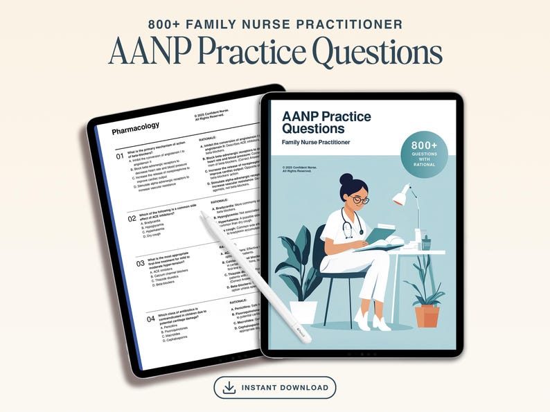 AANP FNP Exam Prep 2026: 800+ Nurse Practitioner Practice Questions ...