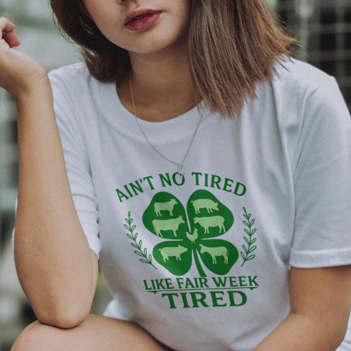 Funny Fair Week Tired Tee - Country Life Shirt - Animal Lover Gift - Etsy