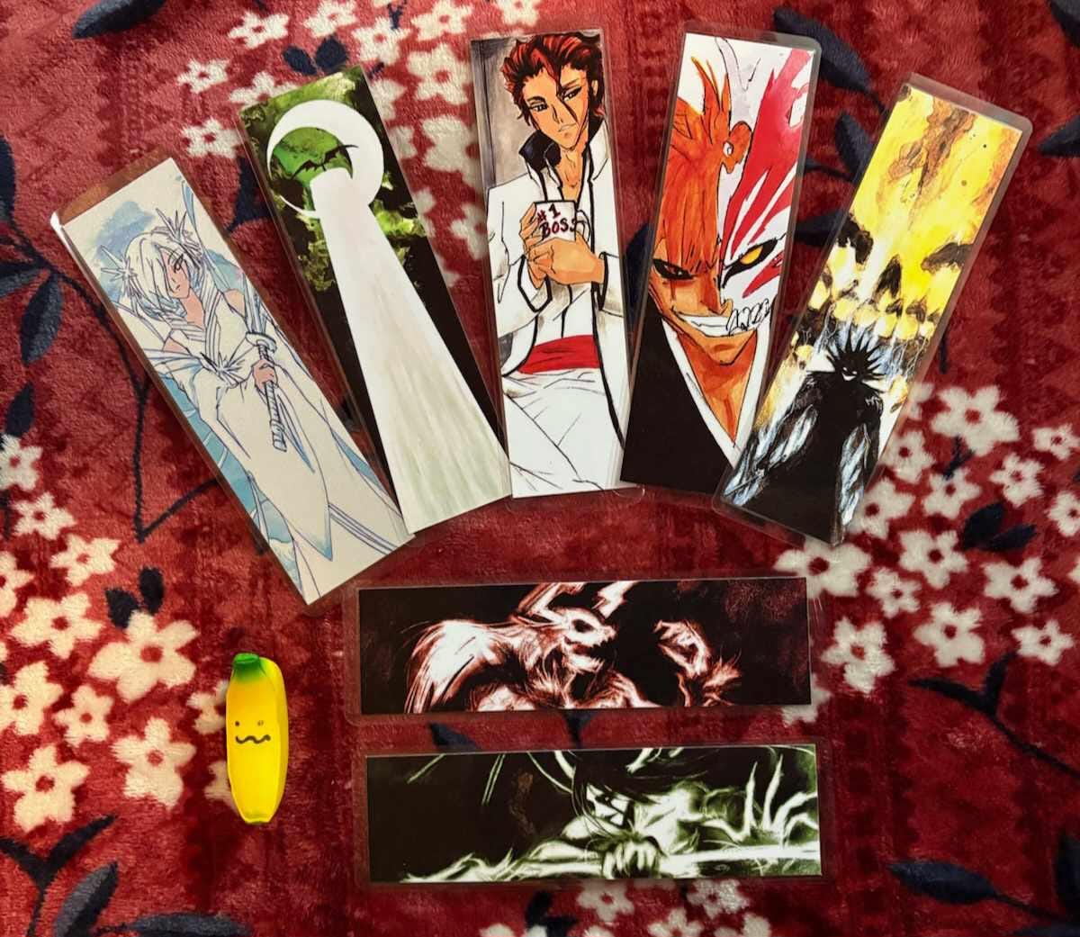Bleach Anime Bookmarks - Etsy