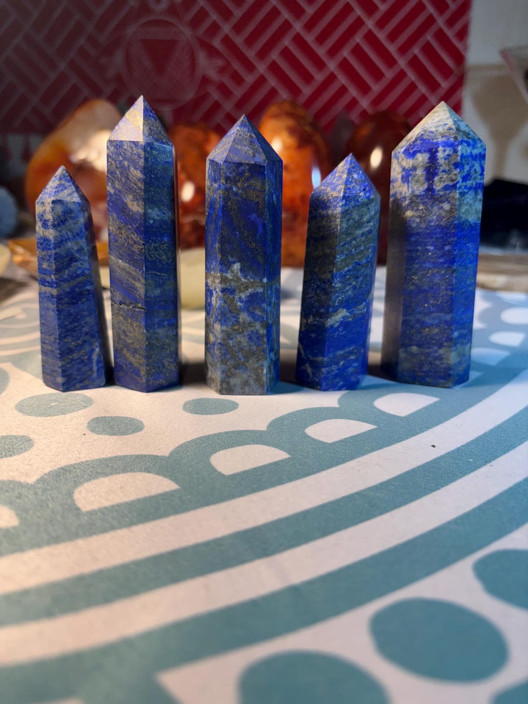 Lapis Lazuli Towers - Etsy