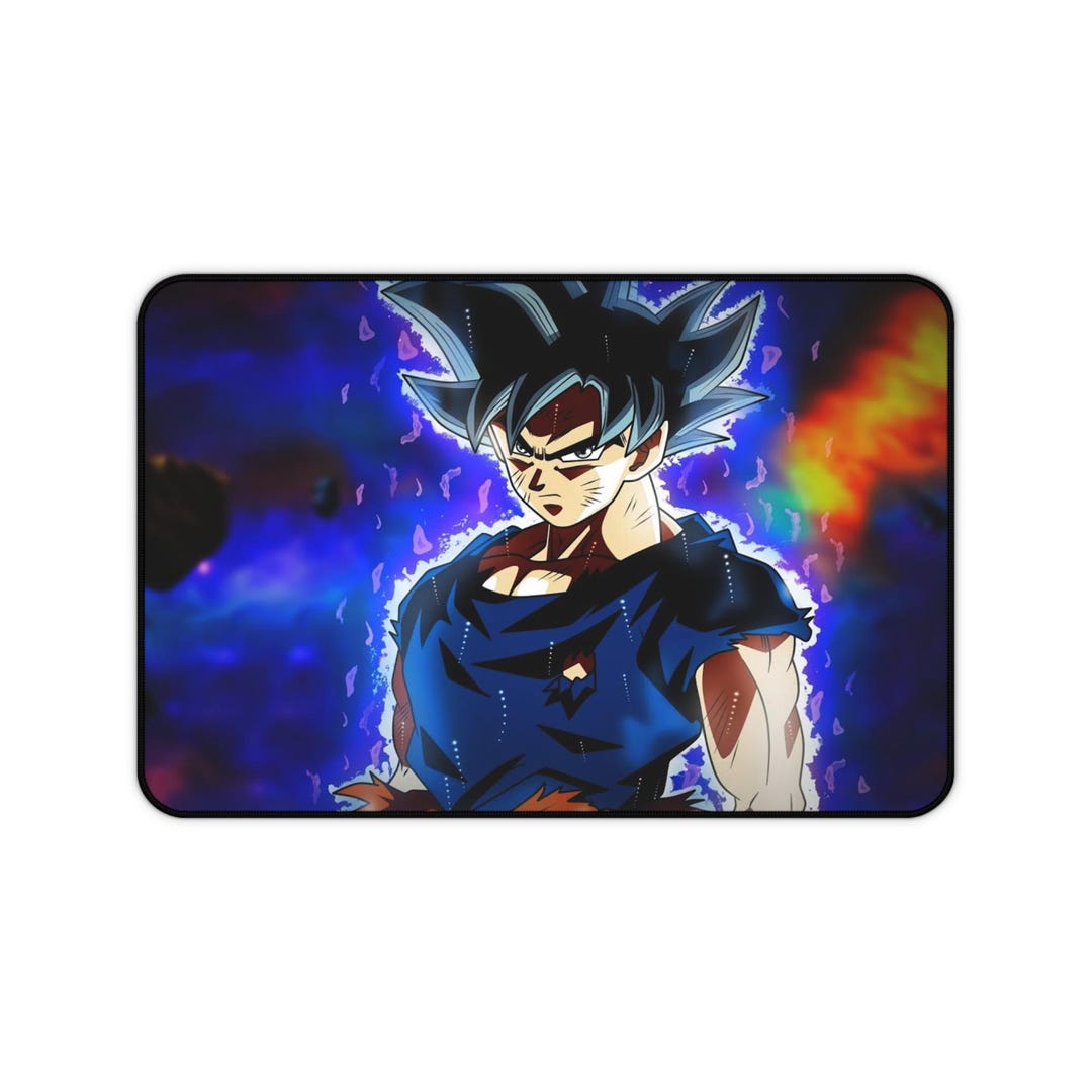 Goku Ultra Instinct Desk Mat, Gamer Desk Pad, Dragon Ball Z Decor ...
