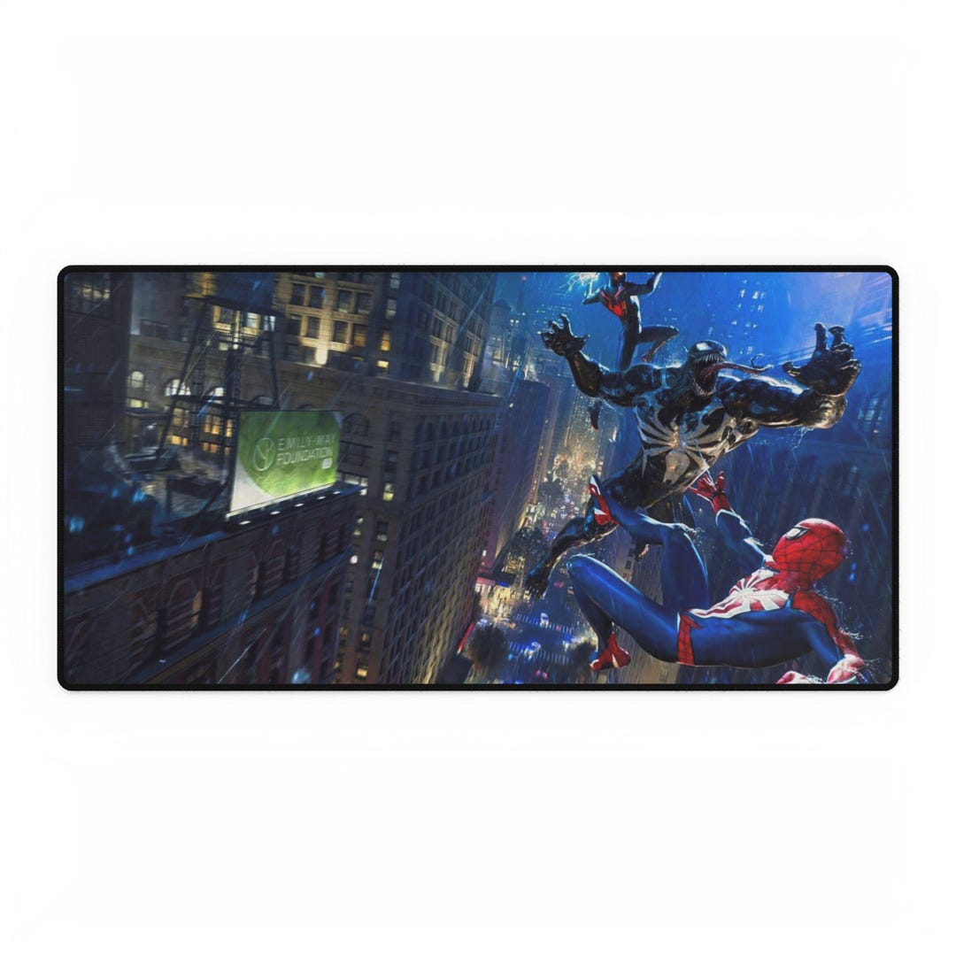 Marvel Spider-man & Venom Desk Mat - Gaming Mat, Office Decor, Home ...