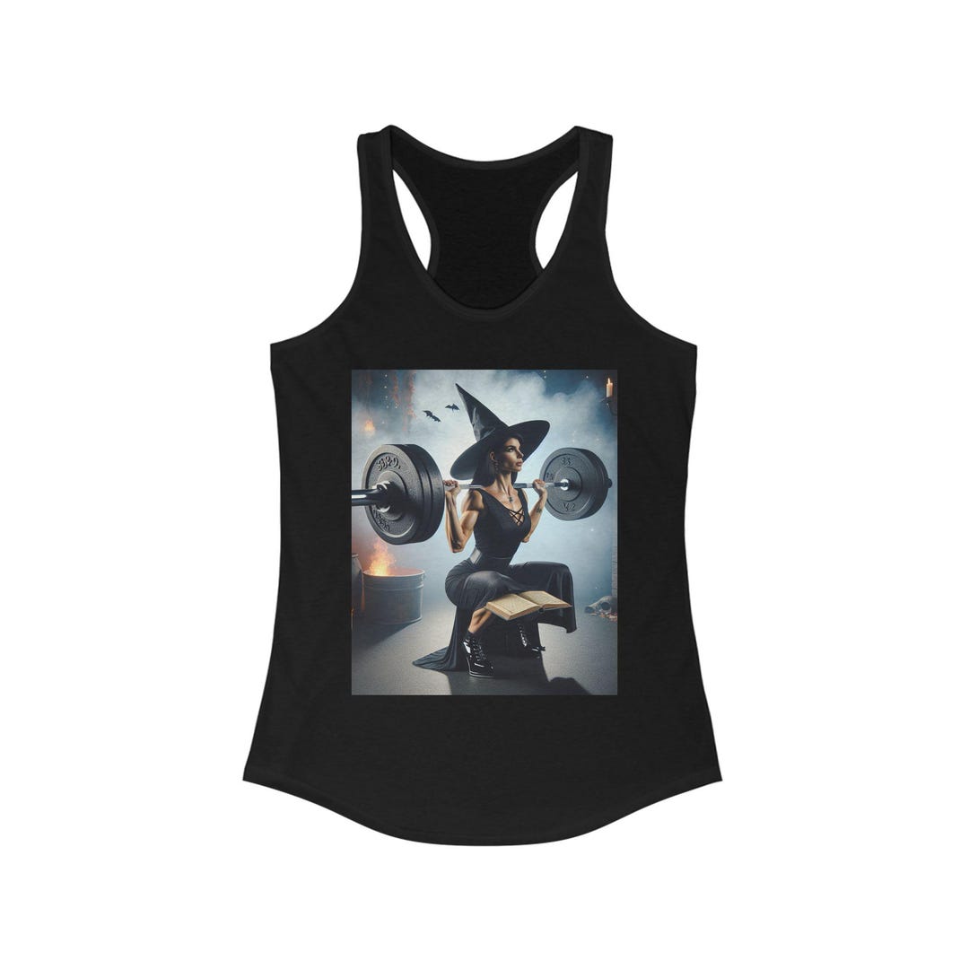 Strong Witch Squat Tank Top | Women's Motivational Workout Tank Top ...