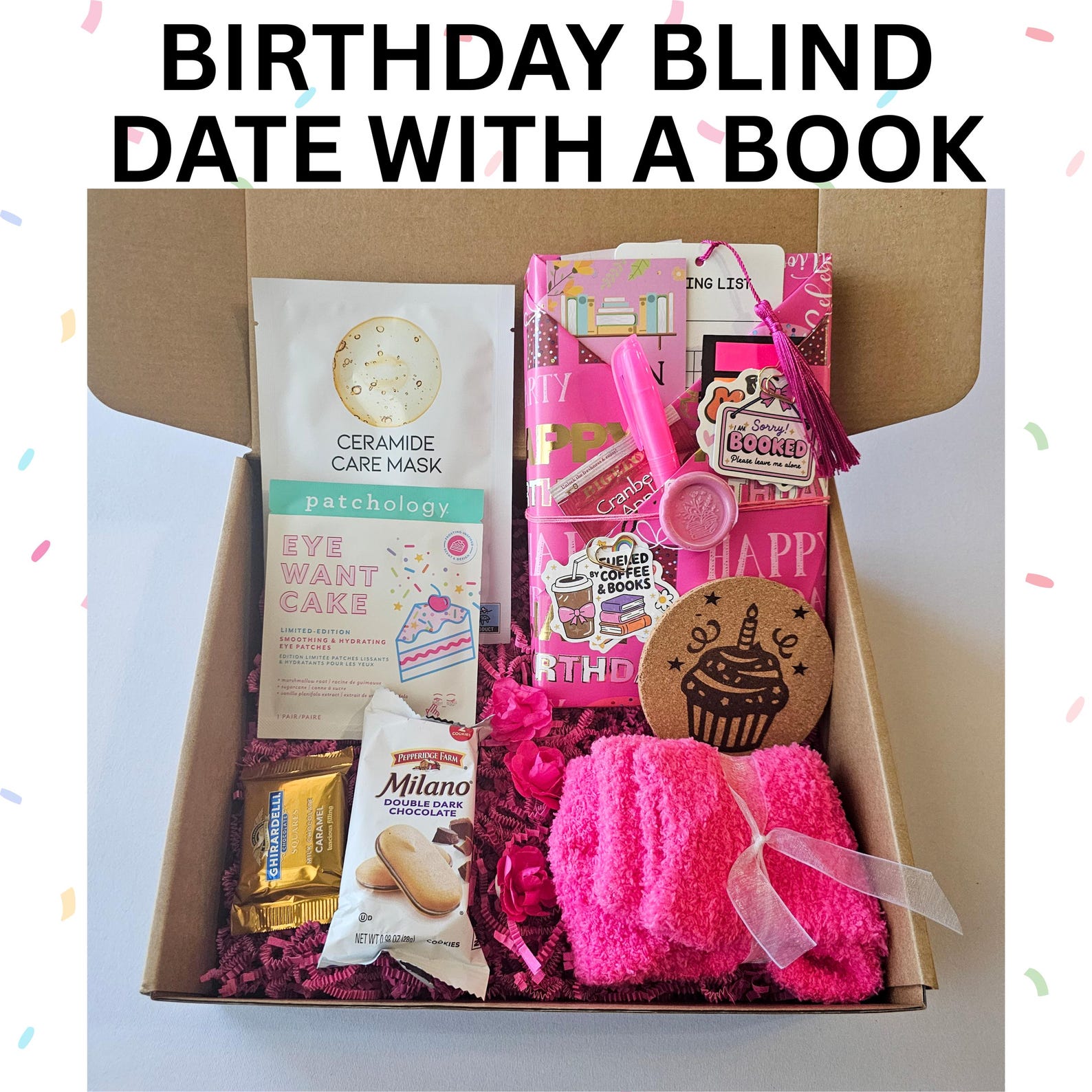 Blind Date With a Book - Birthday Book Box, Gift for Reader - Etsy