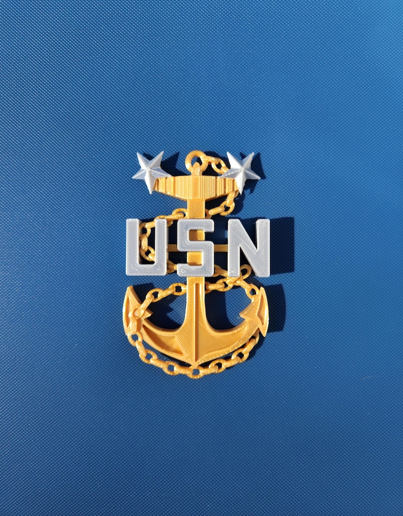 US Navy Chief, Senior Chief or Master Chief Anchors - Etsy