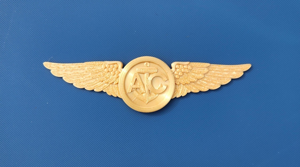 US Navy Naval Aircrewman AW NAC Wings - Etsy