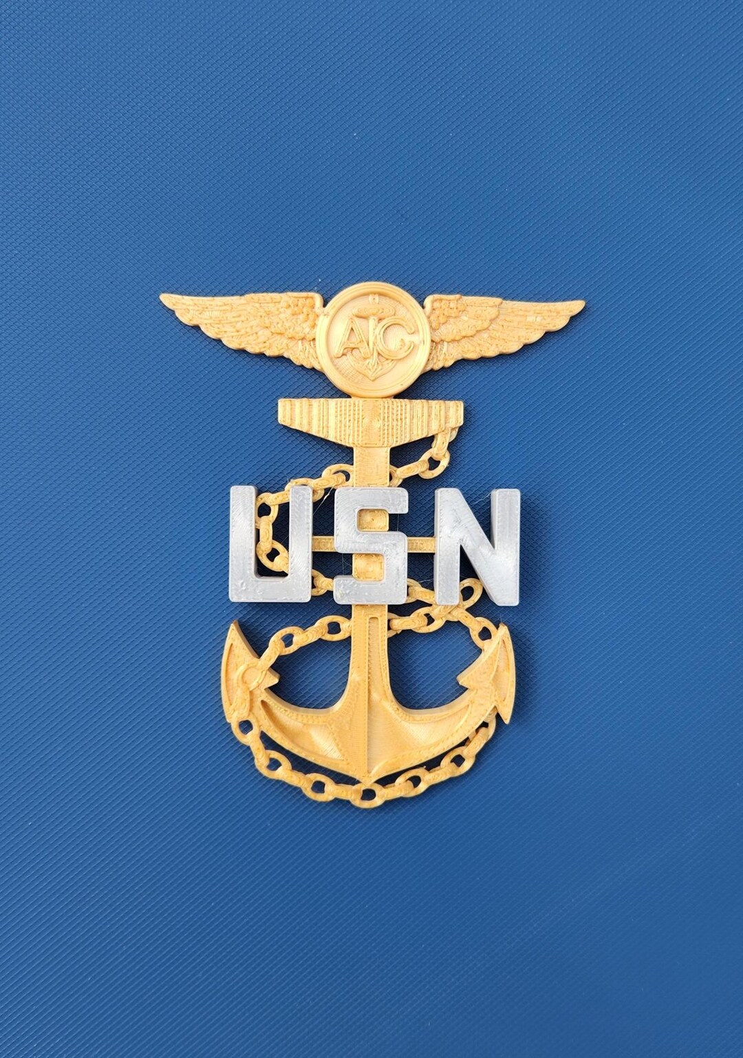 US Navy Chief Naval Aircrewman AW NAC Anchor - Etsy