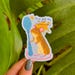 Cute Mouse Sticker | Cute Vinyl Stickers for Laptops, Water Bottles ...