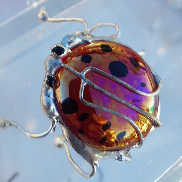 Red Rust Ladybug - Etsy