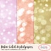 Bokeh Digital Papers, Bokeh Textures, Bokeh Backgrounds for Planner ...