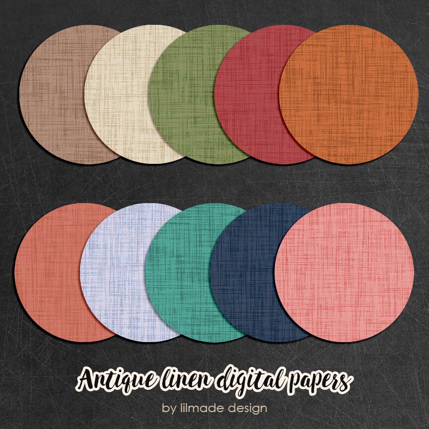 Linen Paper Neutral Linen Digital Paper Linen Canvas Digital - Etsy