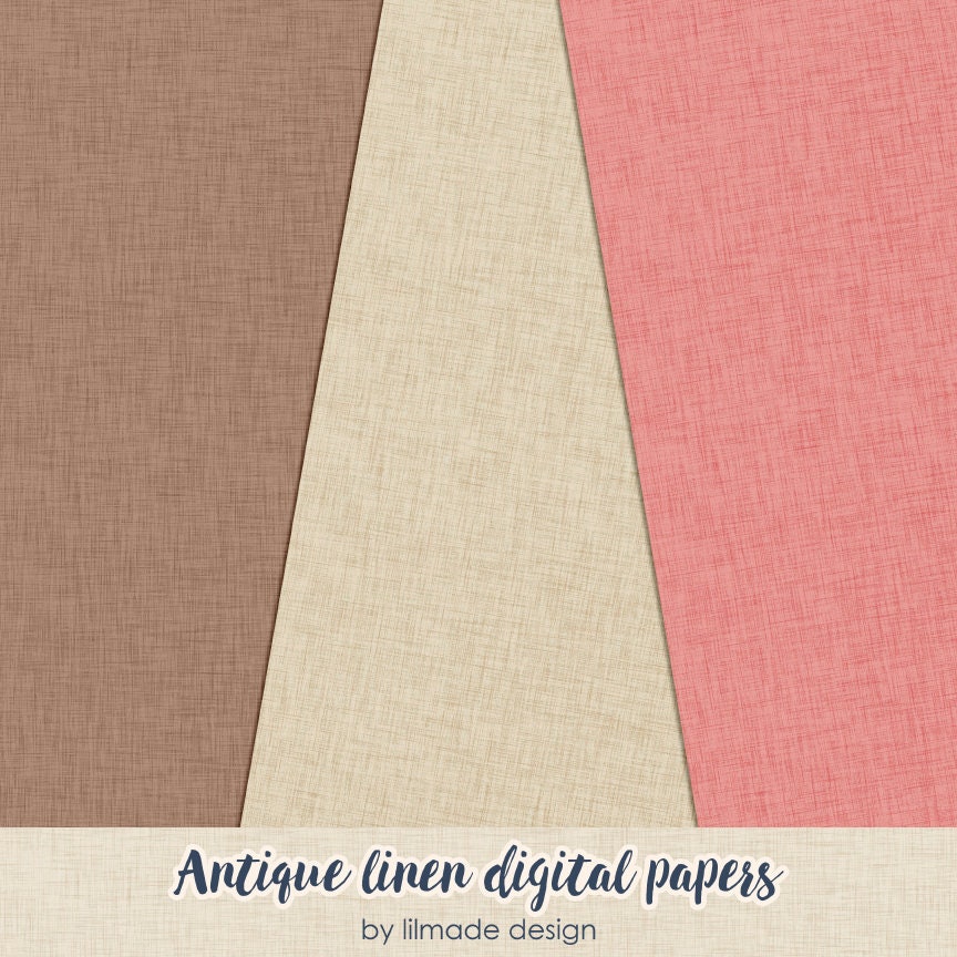 Linen Paper Neutral Linen Digital Paper Linen Canvas Digital - Etsy