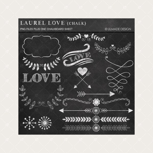 Laurel Chalkboard - Etsy