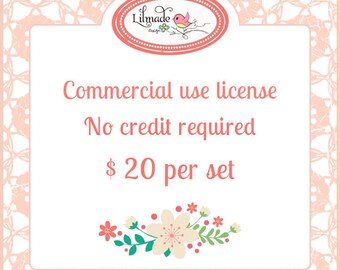 No Credit Required Commercial Use License - Etsy