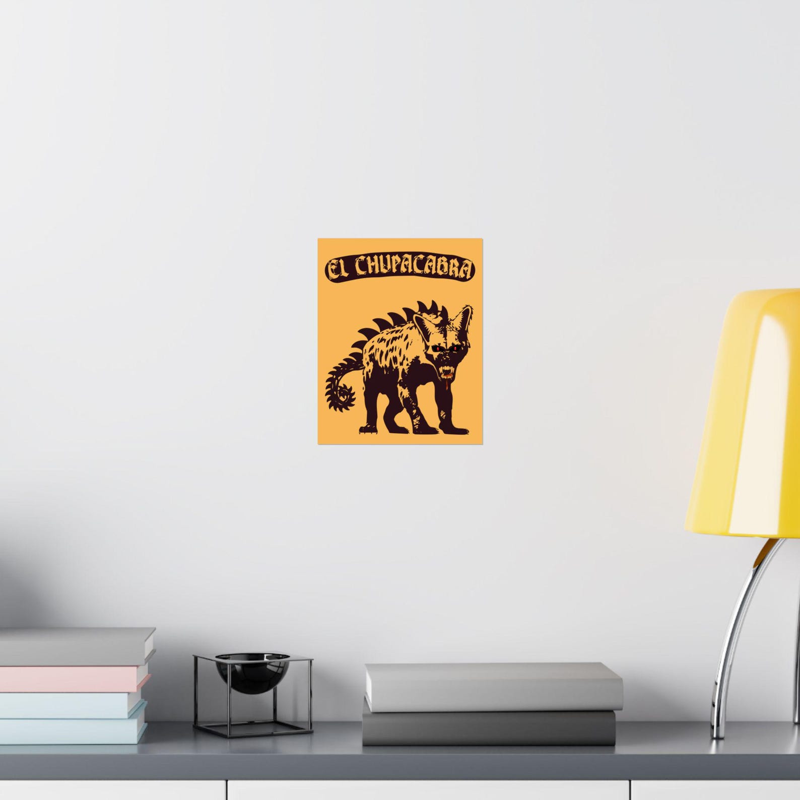El Chupacabra Cryptid Matte Vertical Poster 8x10 or 16x20 - Etsy