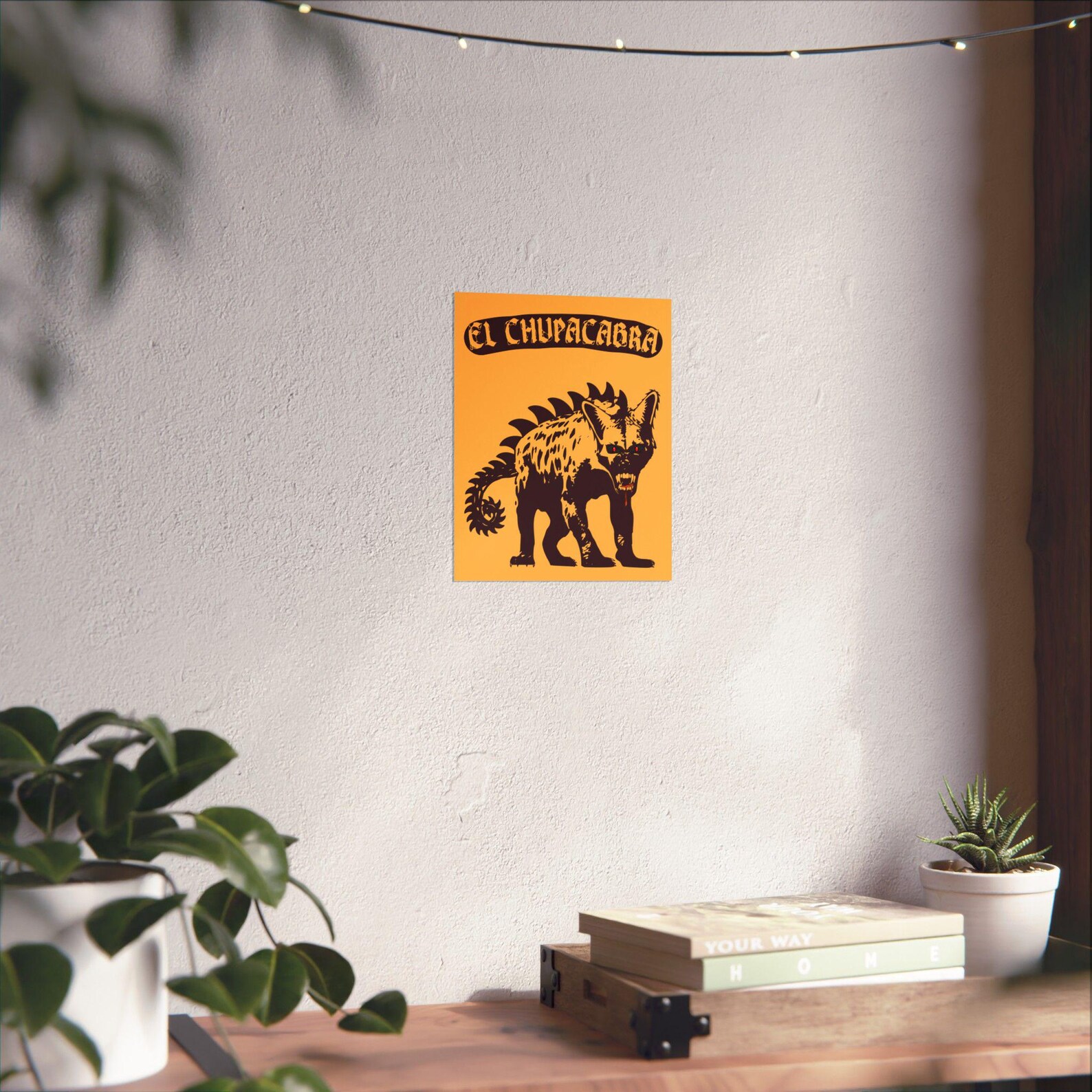 El Chupacabra Cryptid Matte Vertical Poster 8x10 or 16x20 - Etsy