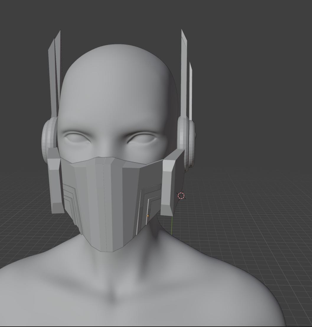 Transformers Optimus Prime Inspired Head Piece 3D Model - Etsy