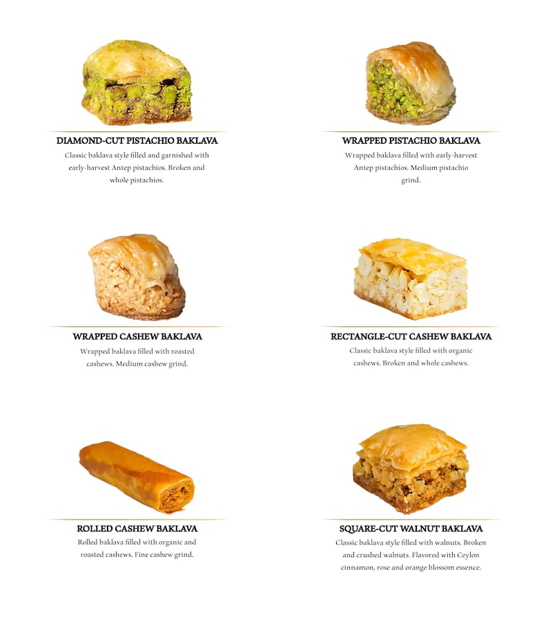 Syrian Baklava Made With Homemade Filo (phyllo) Dough - Etsy