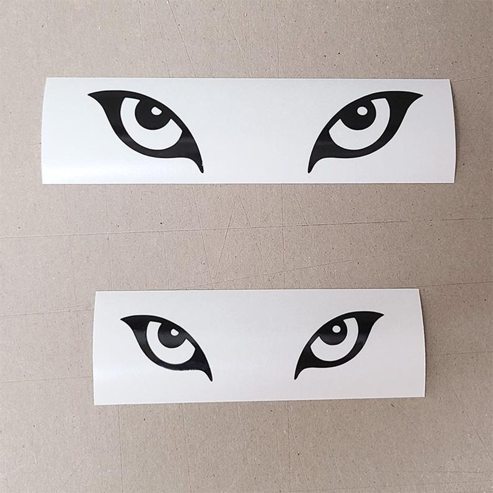 Reflective Wolf/lion Animal Hunter Eyes Vinyl Decal: Motorcycle, Car ...
