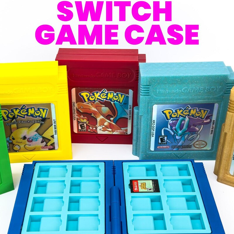 Nintendo Switch Game Cartridge Case - Etsy
