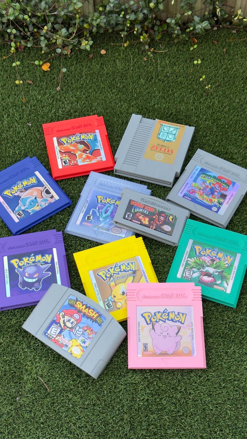 Custom SNES Cartridges | Choose Your Label and Color - Etsy