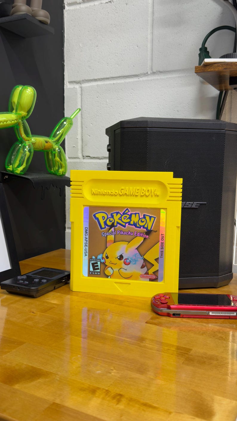 XL Pokémon GBC Cartridge Set – Pikachu, Charizard, Blastoise & Venusaur ...