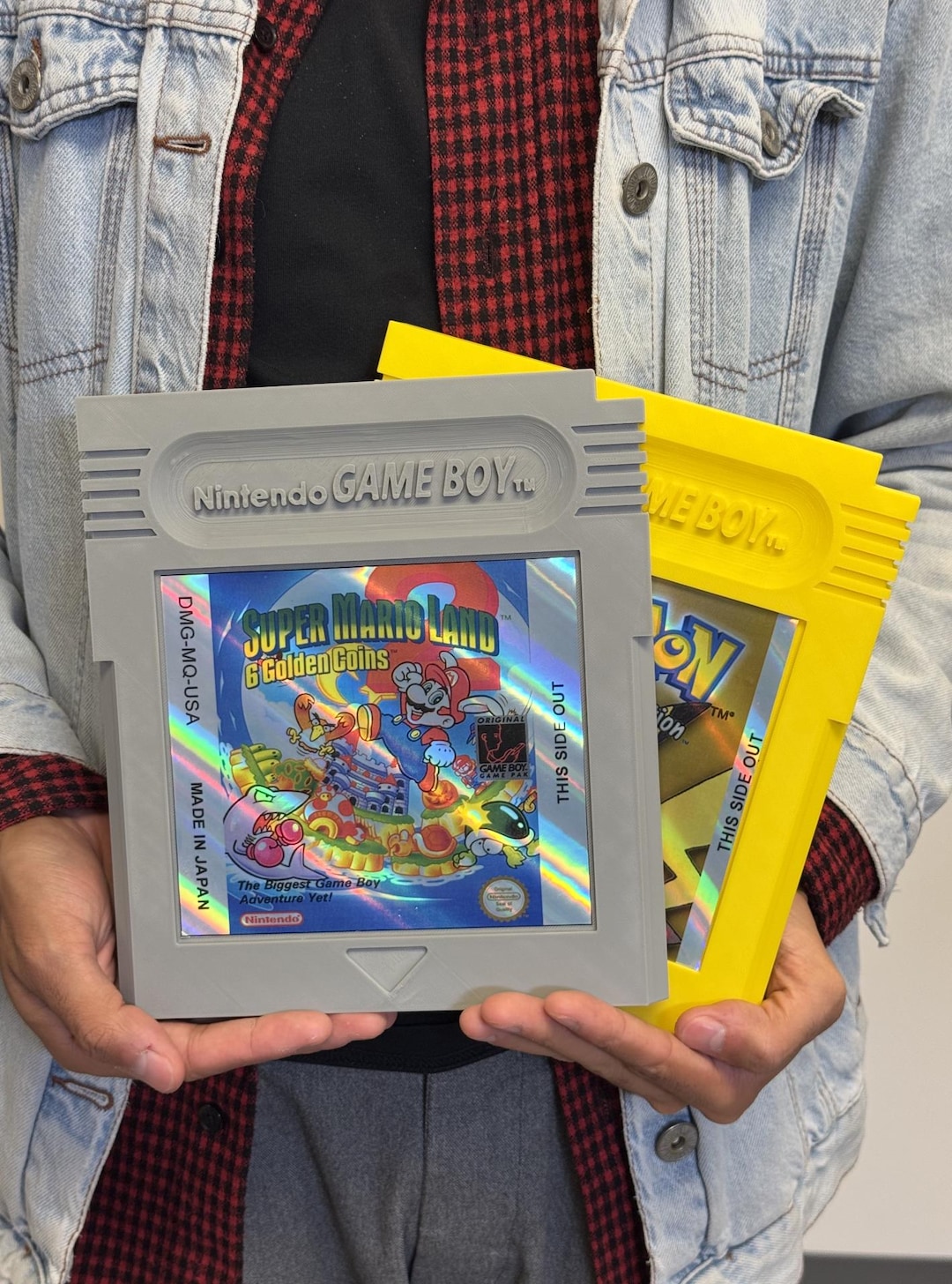 Giant Super Mario Land 2 GBC Cartridge | Retro Wall Art With ...