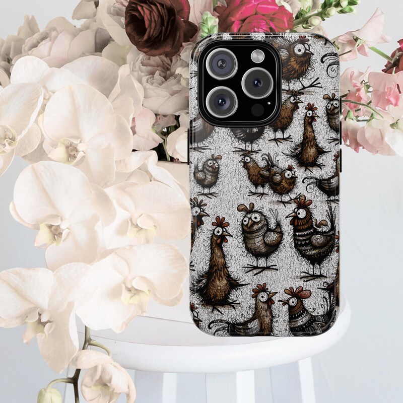 Chicken Phone Case - Etsy