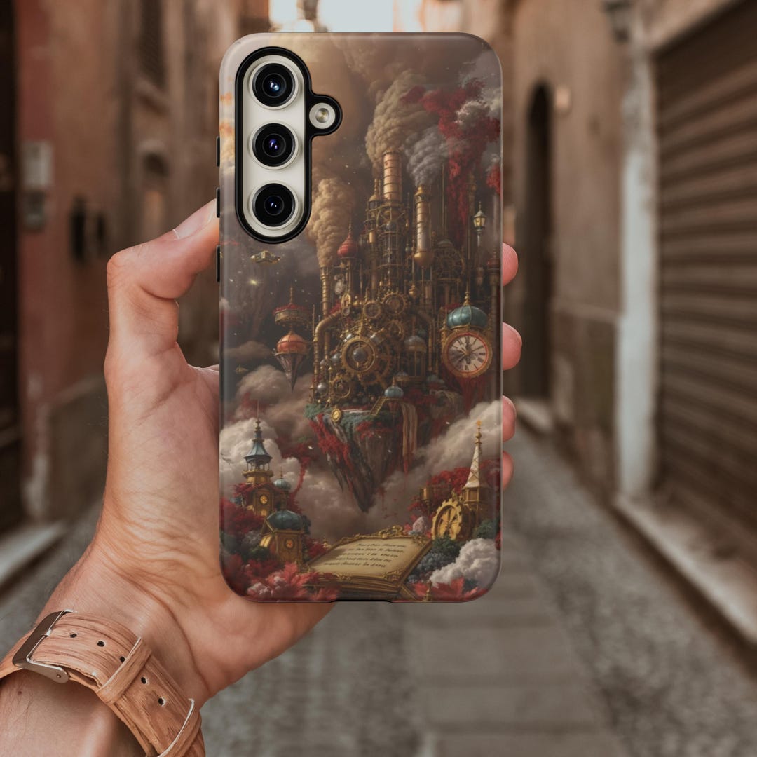 Steampunk Art Tough Cases | Protective Phone Case, Gears & Vintage ...