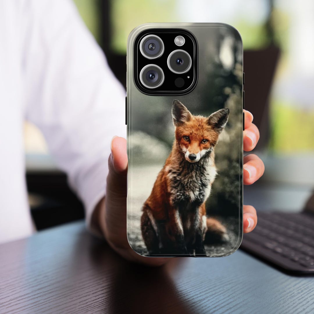 Photogenic Fox Tough Phone Case, Nature Lover Gift - Etsy