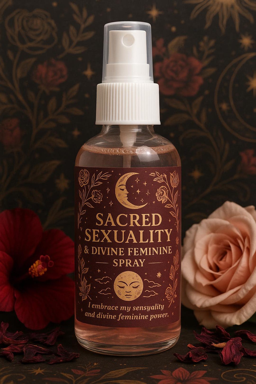 Divine Feminine Spray – Rose Water, Crystal-infused Sensuality Mist - Etsy