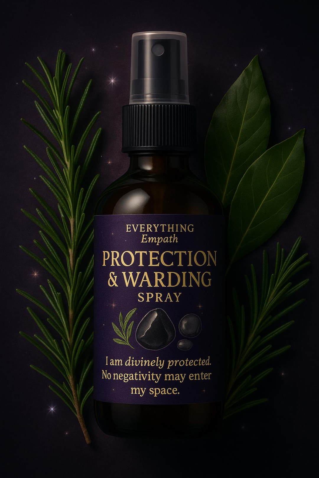 Protection & Warding Spray – Black Obsidian and Hematite – Energy ...