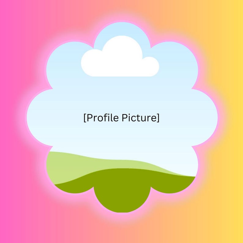 Depop Tile and Profile Picture Template Design Editable Canva Templates ...